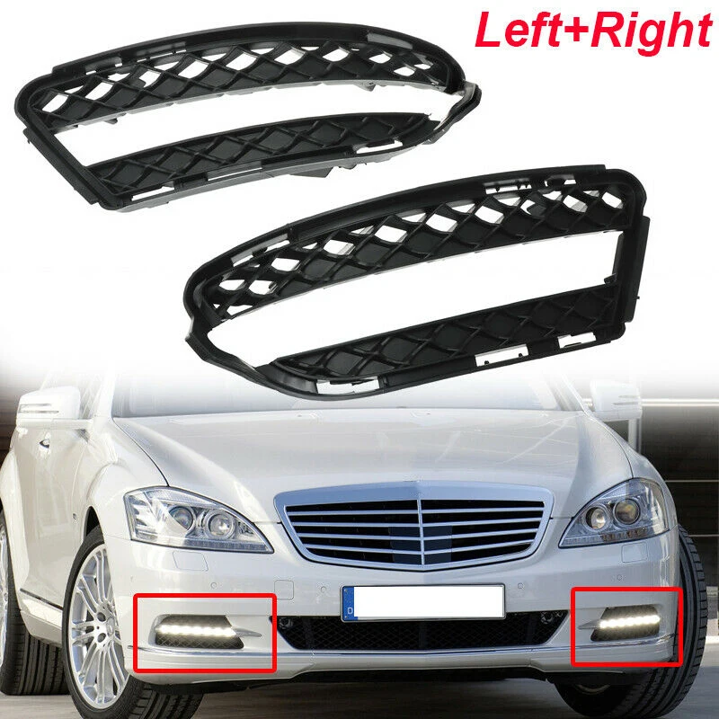 Fog Light Trim Driving Lamp Set for Mercedes Benz W221 S550 2007 2013 ...