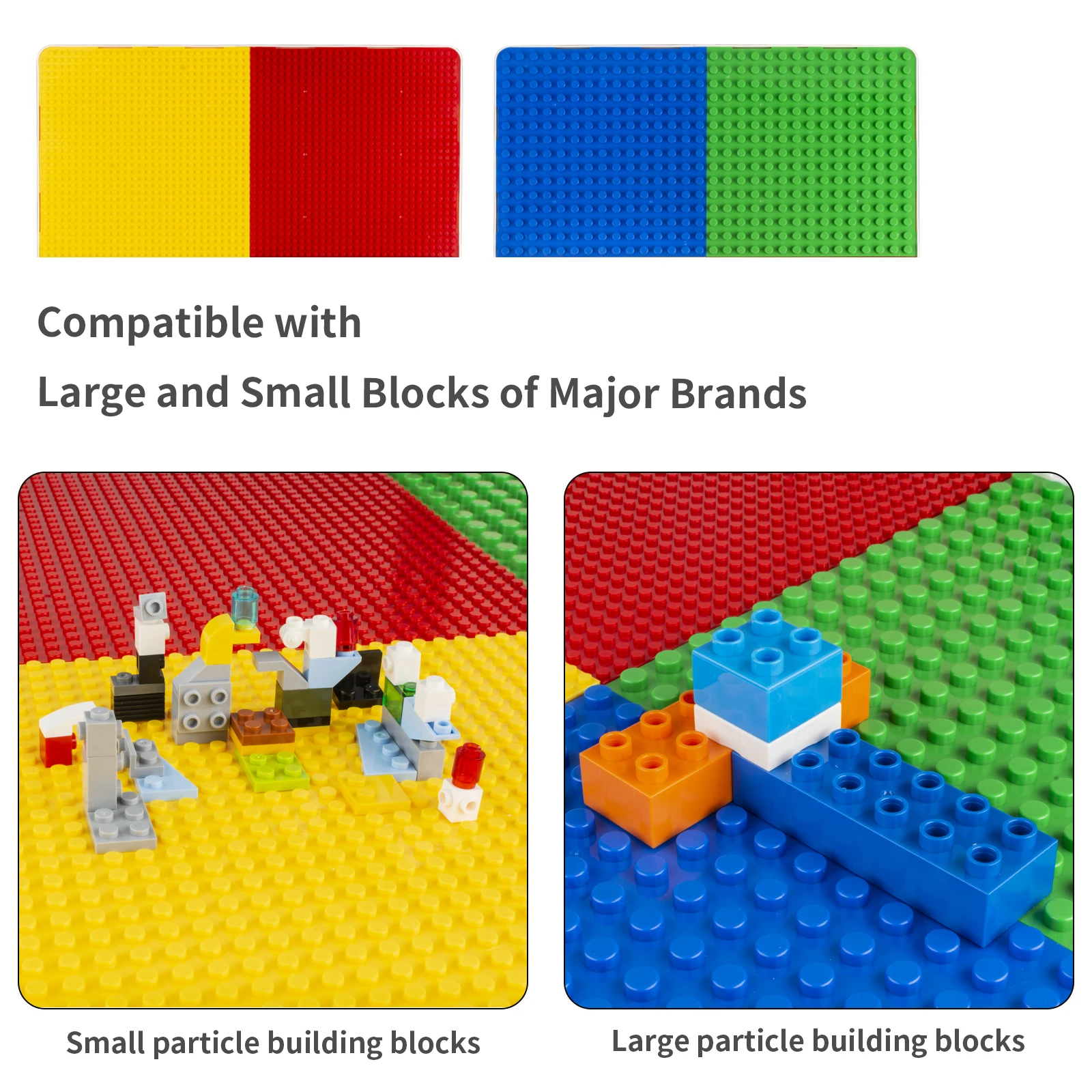 SEMBO Multi-Function Building Blocks Table With Chairs Small and Big ...