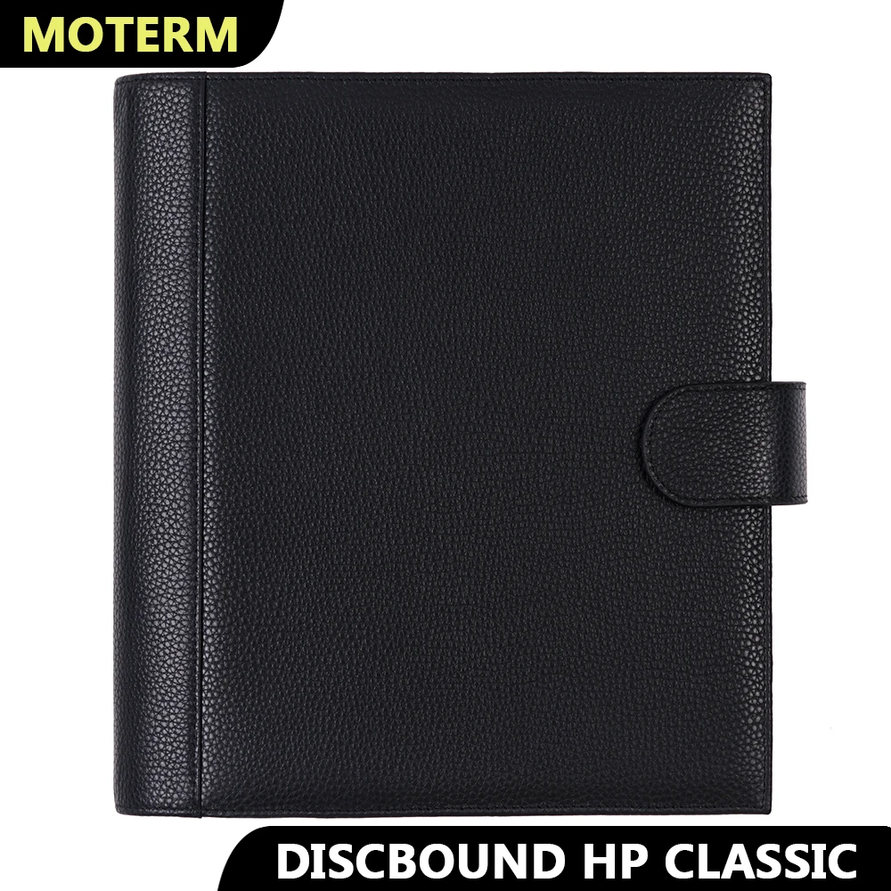 Moterm Genuine Leather Discbound Planner Cover For Happy Planner ...