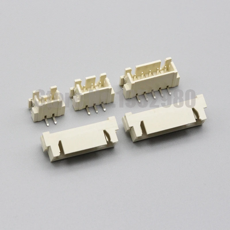 50PCS XH Connector 2.54mm Pitch SMD SMT Vertical Right Angle Socket 2P ...