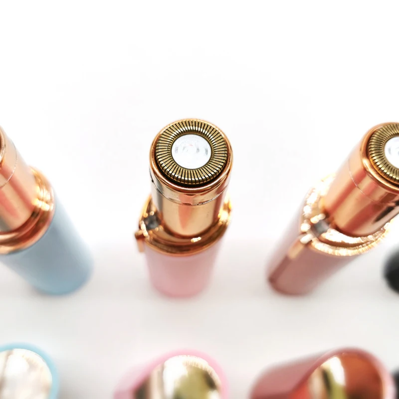 Épilateur électrique,Épilateur portable pour le visage,le cou et les ...