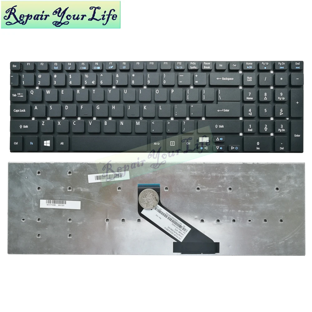 laptop-keyboard-us-layout-for-Acer-Aspire-E1-572-E1-572G-E1-522-E1-522G ...