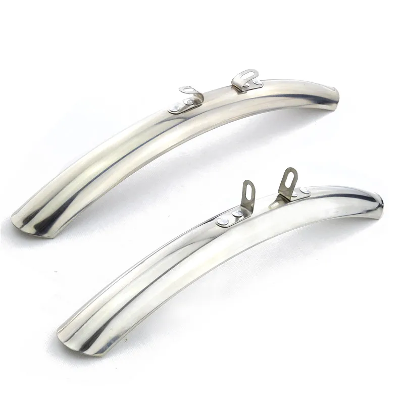 700C Stainless Steel Mudguard City Retro Bike Fender Fixed Gear Bicycle ...
