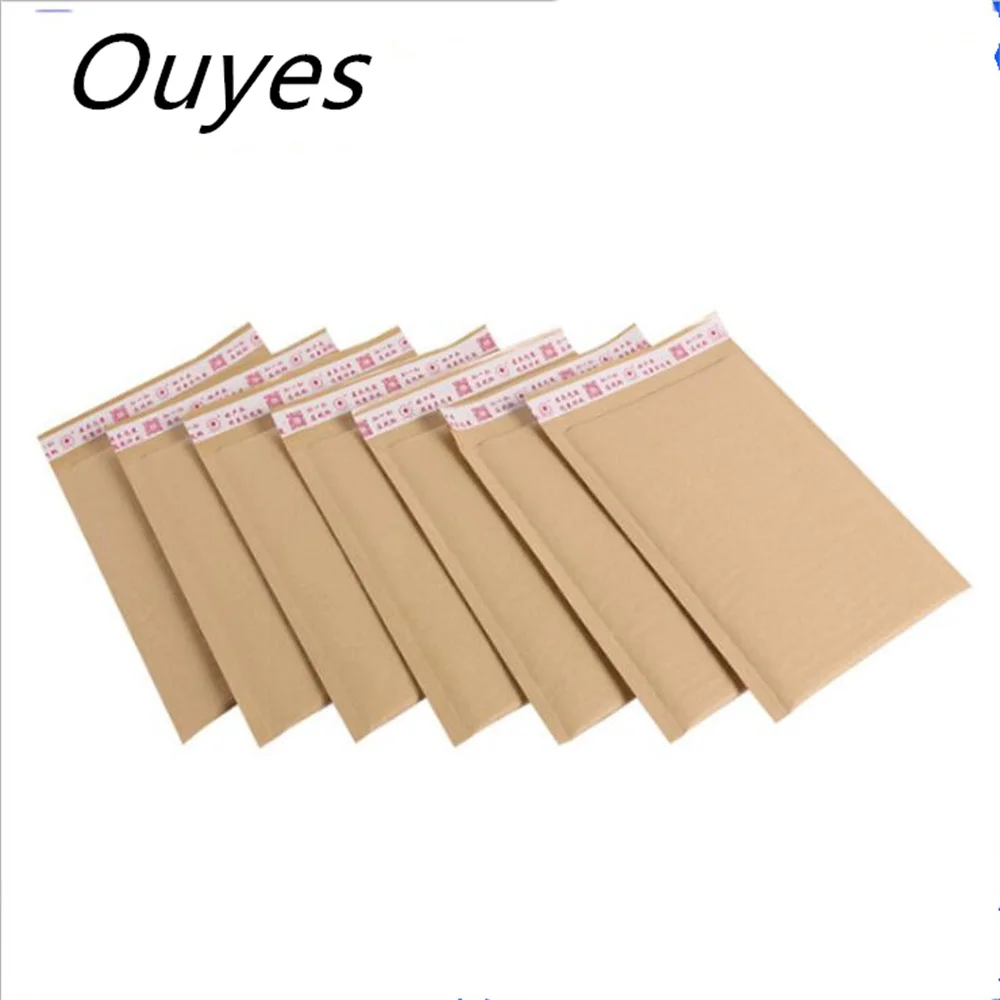 10pcs-Natural-Kraft-Paper-Bubble-Envelopes-Mailers-Padded-Shipping ...