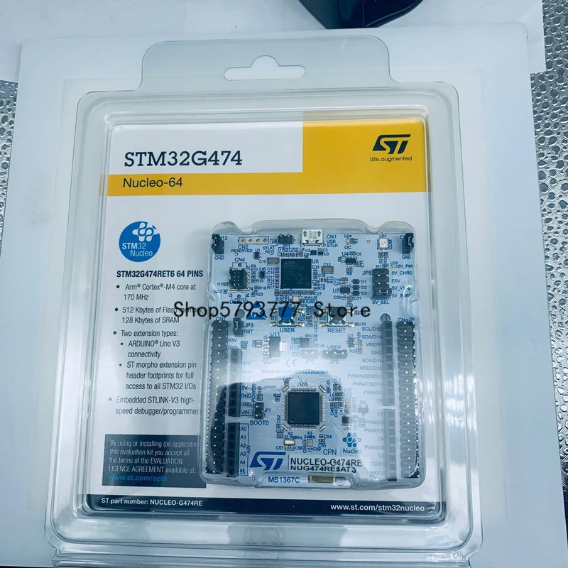 정품 NUCLEO G474RE STM32 Nucleo 64 모포 연결, 100% 개, 1 개|전자 제품 생산 기계 ...