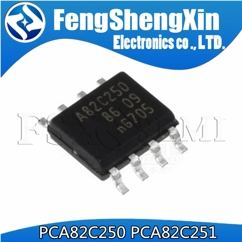 5pcs/lot PCA82C251T PCA82C250 PCA82C250T A82C250 PCA82C251 A82C251 82C251Y 82C251T SOP 8 CAN Bus ...