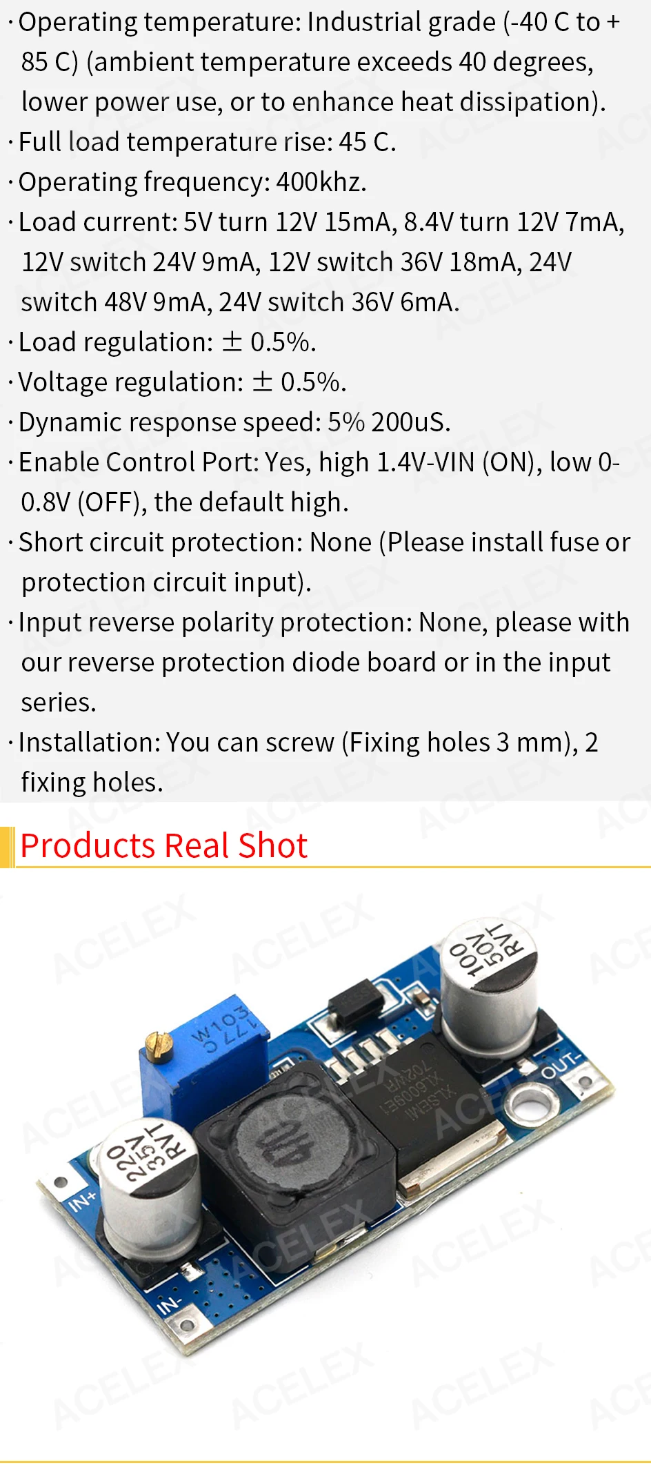 Модуль питания XL6009 DC-DC | AliExpress