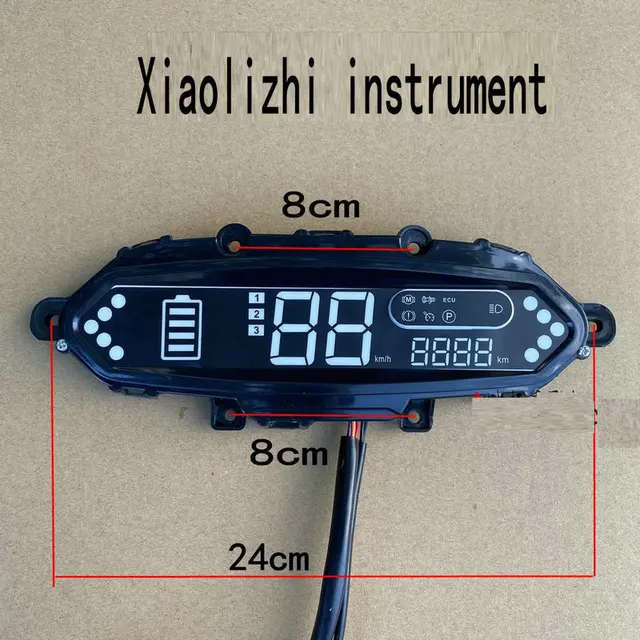 Xiaolizhi LED DISPLAY 48V60V72V Electric Vehicle SCOOTER EBIKE TRICYCLE ATV MOTORBIKE UTV ...