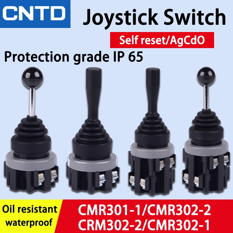 CNTD 30mm High quality Joystick Switch Momentary Self Reset Spring ...