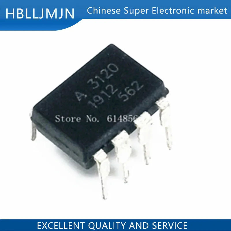 10PCS HCPL3120 HCPL 3120 DIP DIP 8 A3120 FOD3120 HCPL2630 HCPL 2630 HCPL 2631| | - AliExpress