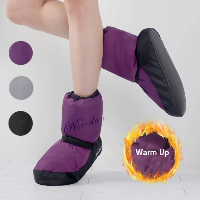 Ballet Warm Up Booties Kids Women Girls Ballerina Castle Flo Ballet ...