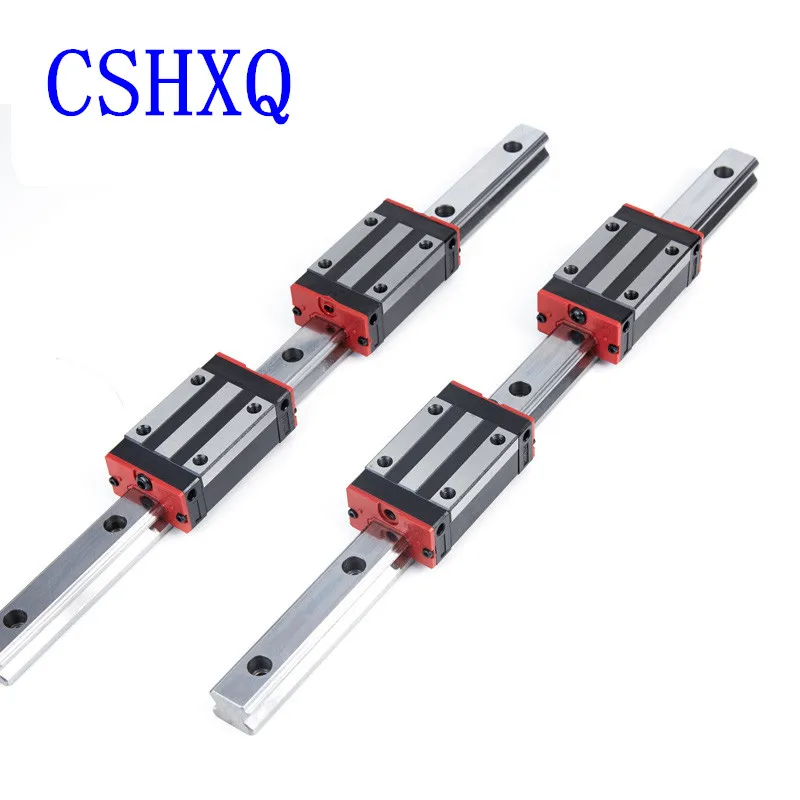 Linear Rail Guide HGR15/HGR20/HGR25 250mm 1400mm 2pcs + 4PCS Linear ...