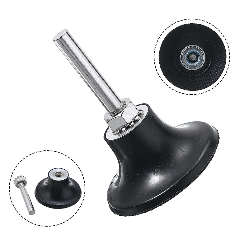 2inch Sanding Backing Disc Pad Holder 1/4" 6mm Shank Lock Rotary ...