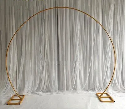 Wedding-round-arch-background-frame-decoration-forest-arch-semicircle ...