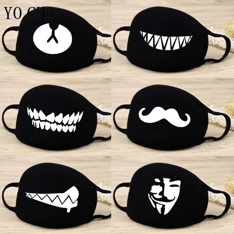 YO-CHO-Cartoon-Lovely-Cotton-Masks-Festive-Party-Respirator-Keep-Warm ...