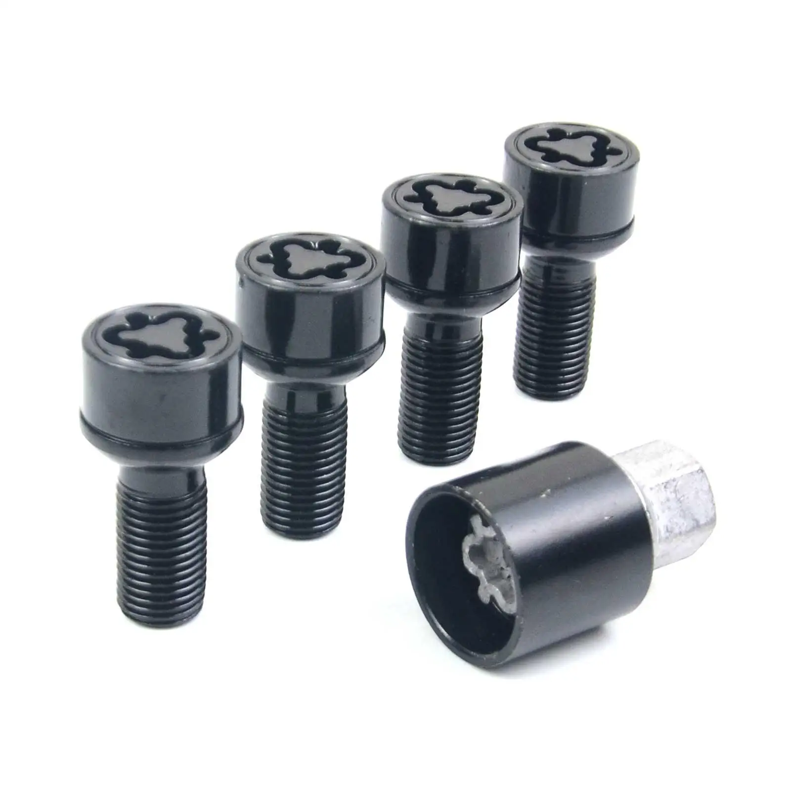 AP02-Black-Wheel-Locks-Set-A-001-990-16-07-for-Mercedes-Benz-CLA-C117 ...