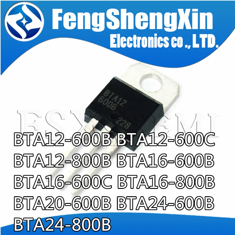 10pcs BTA12 600B BTA12 600C BTA12 800B BTA16 600B BTA16 600C BTA16 800B BTA20 600B BTA24 600B ...
