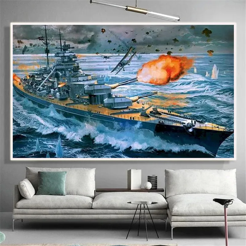 Battleship Bismarck Wallpaper