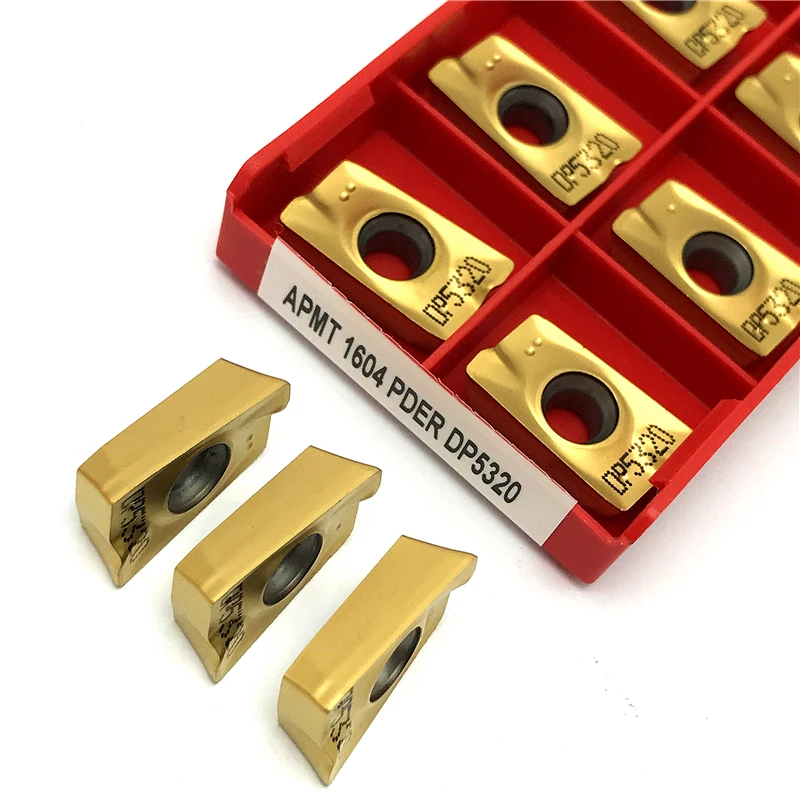 APMT1604 PDER DP5320 Milling insert Indexable tool carbide inserts ...
