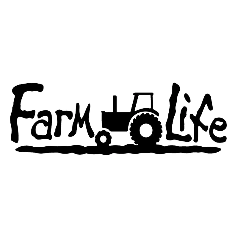 Home & Living Farm Life Sticker Farm Life Decal Wall Decals & Murals ...