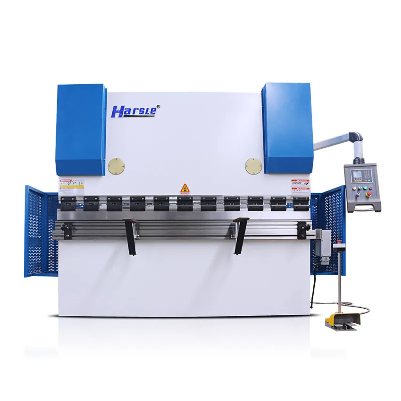 HARSLE E21 Controller 125T Small Hydraulic Press Bending Machine ...