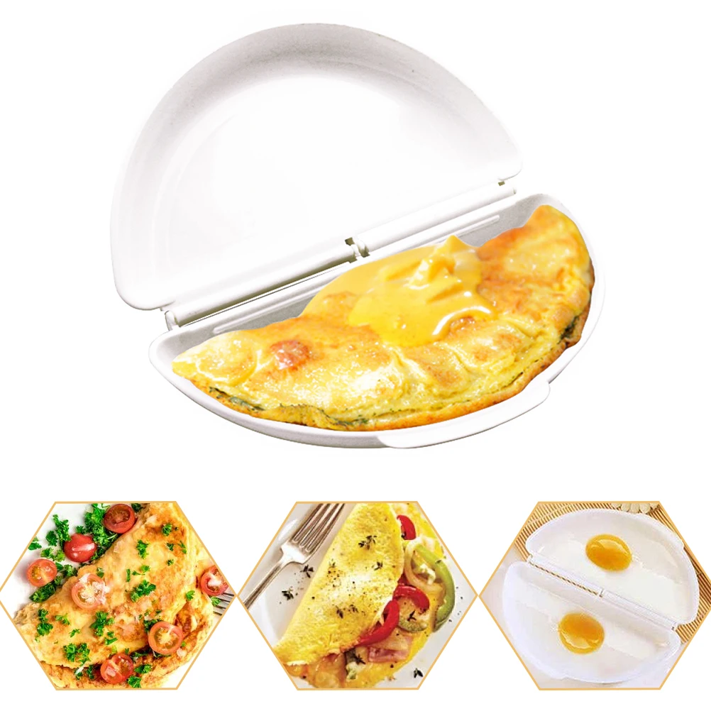 Microwave Omelet Cooker Pan Microwavable Omelette Eggs Steamer Box for ...