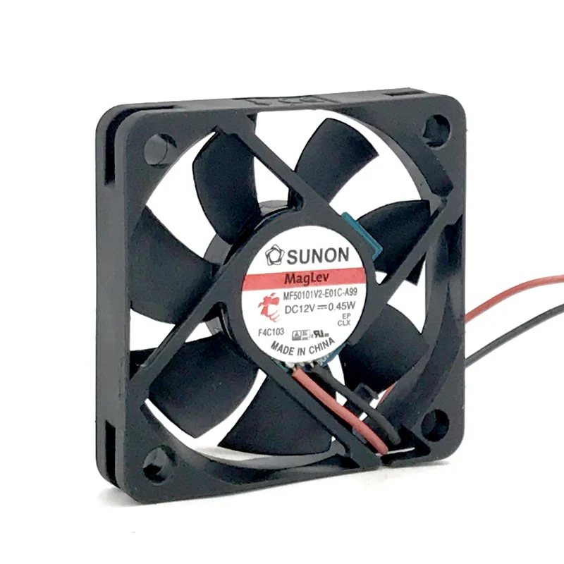 original magnetic bearing MF50101V2-E01C-A99 0.45W 5cm super quiet fan ...