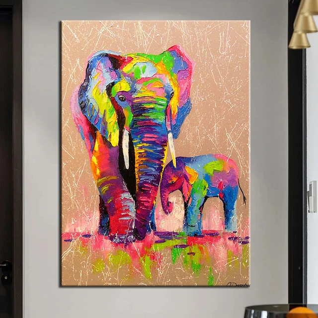 Abstract Wildlife Paintings