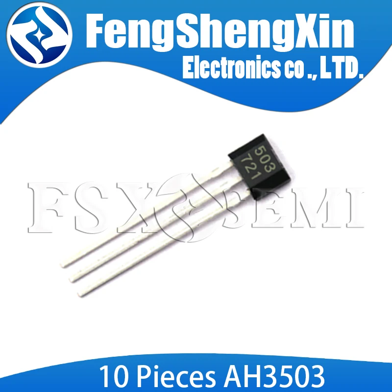 Motor Position Sensor 10pcs AH3503/UGN3503 Linear Hall Effect Sensor ...