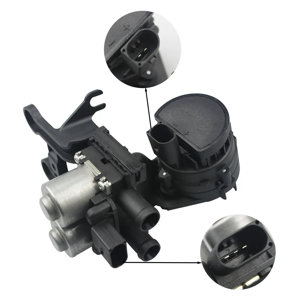 AUDI A6 4F C6 QUATTRO ALLROAD AVANT HVAC 용 워터 솔레노이드 히터 제어 밸브 ...