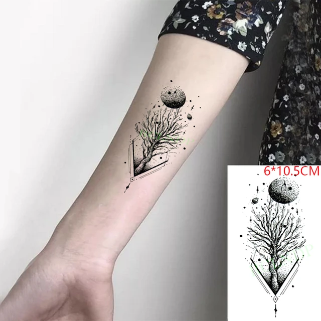 Gothic Tree Tattoo