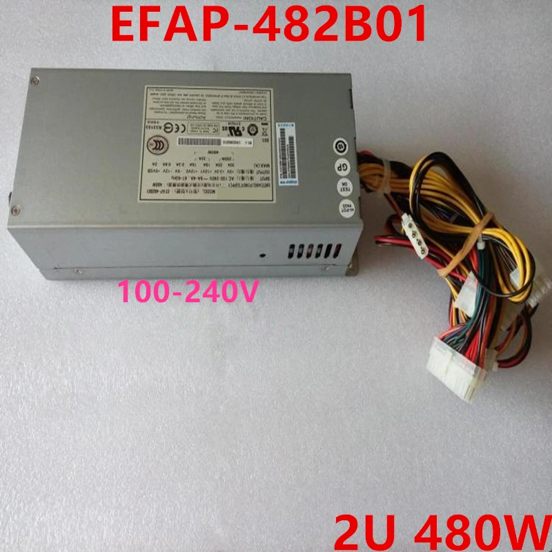 Original PSU For Etasis NF5220 2U 480W Switching Power Supply EFAP-482B01 - Serverpowersupply
