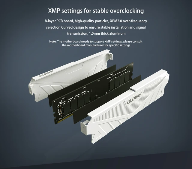 Gloway Ram Guangwei Longwu 32G DDR5 Desktop Memory | 6000 6400 6800