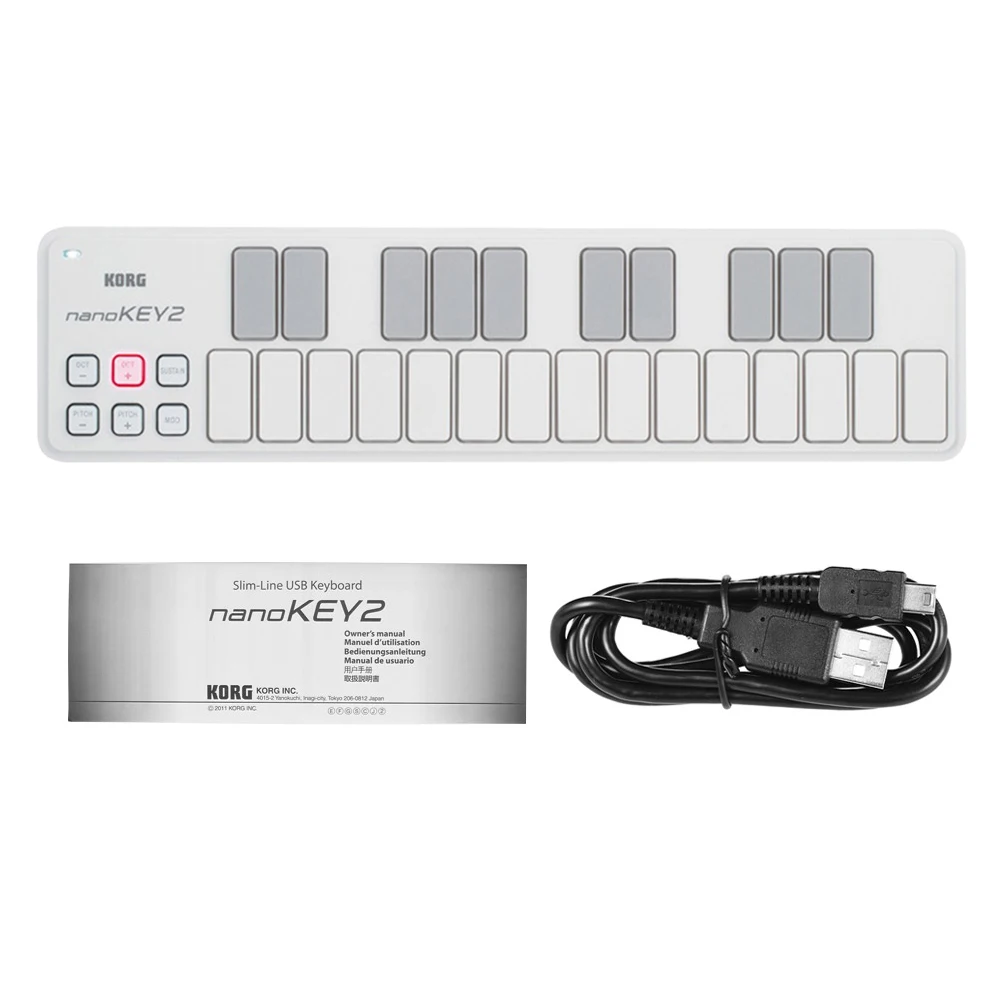 KORG controlador de teclado MIDI USB, dispositivo portátil de línea ...
