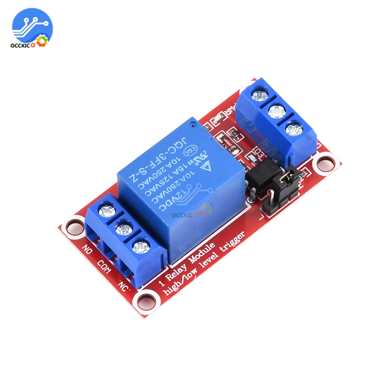 Dc-5v-9v-12v-24v-m-dulo-de-rel-1-ch-com-optoacoplador-escudo-placa ...