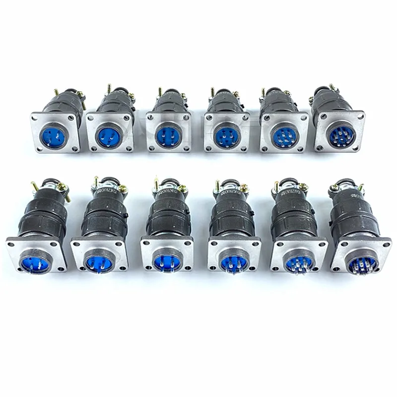 Conector de aviación de 16mm, CX16, conector circular push pull, 2 ...