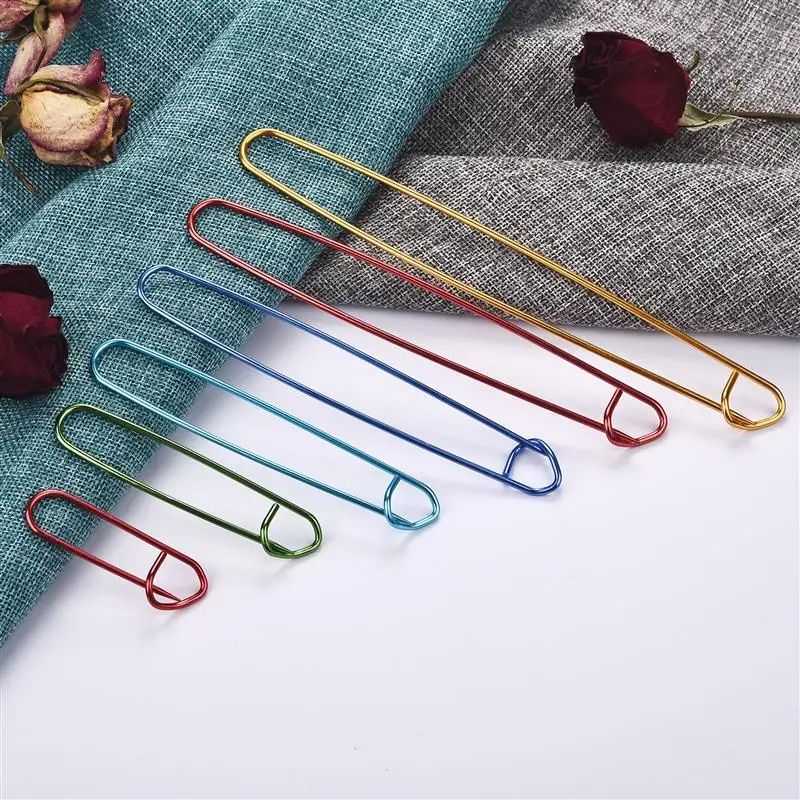 2-6PCS-One-Set-Aluminum-Knitting-Needles-Clip-Craft-Stitch-Holders ...