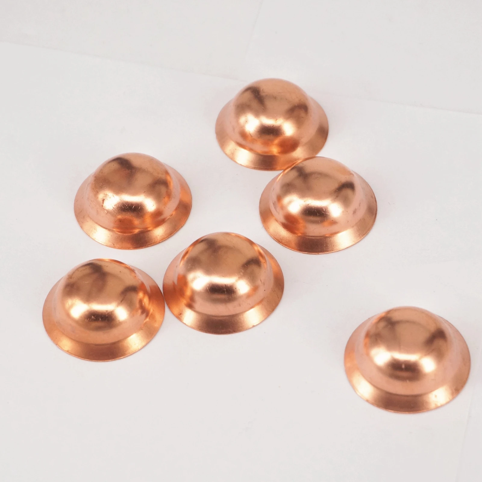 10pcs 1/4" 3/8" 1/2" 5/8" 3/4" 7/8" Copper Flared End Cap Stop End Feed ...
