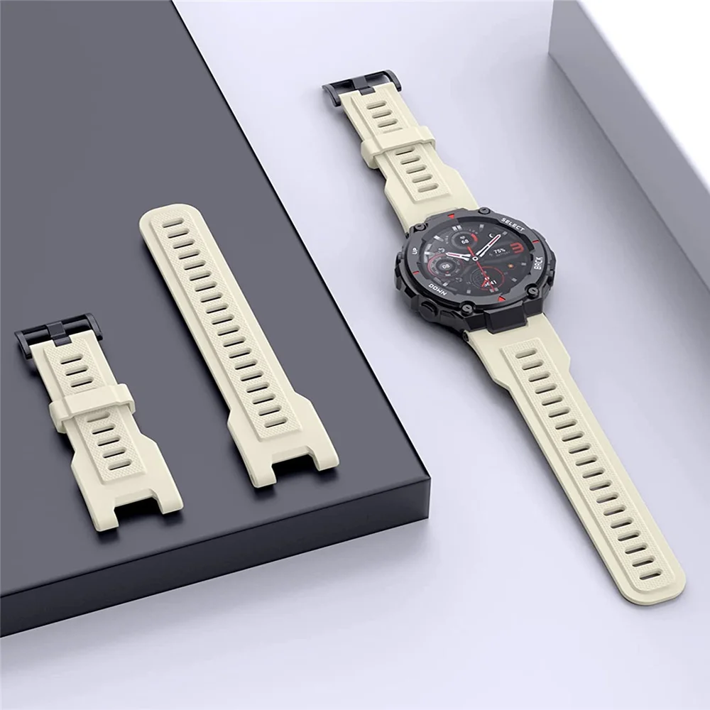 Bracelet de rechange en silicone pour Amazfit T-Rex Pro,bracelet de ...