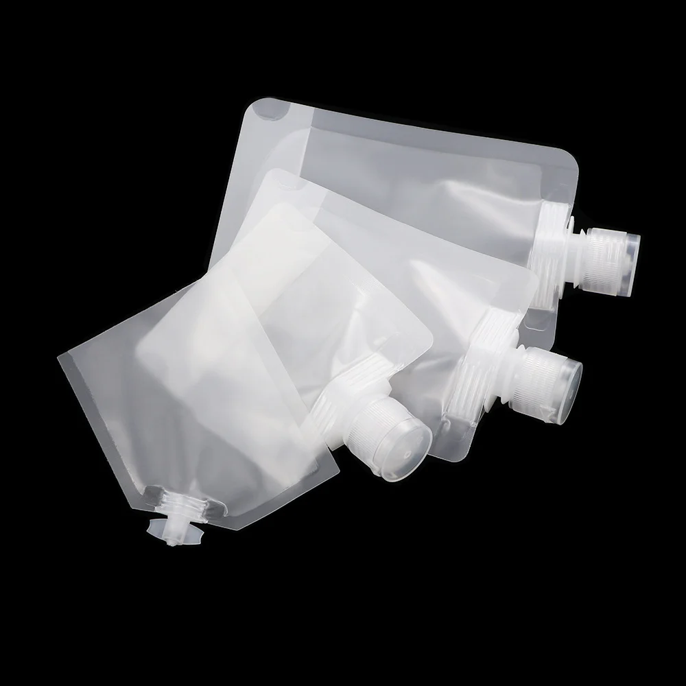 FLACON-POMPE,50ml--Sachets transparents réutilisables et étanches ...