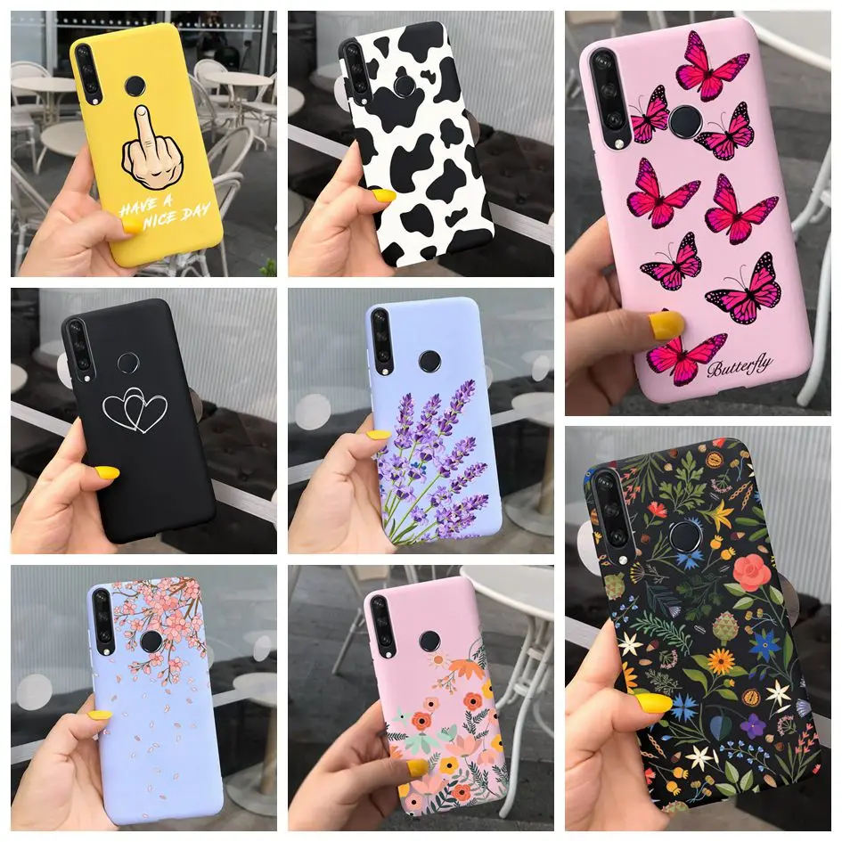 For-Huawei-Y6P-Y7P-Case-2020-New-Fashion-Butterfly-Flower-Painted-Phone ...
