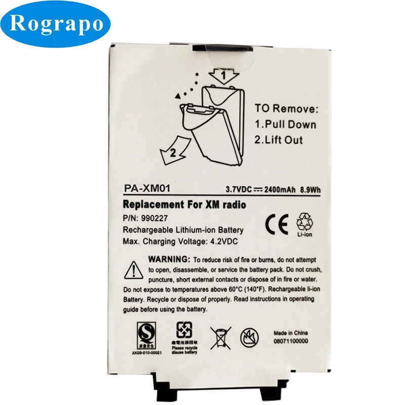 Batería de 2400mAh EPNN8774A EPNN9155A para Delphi TXM1000 XM Radio ...