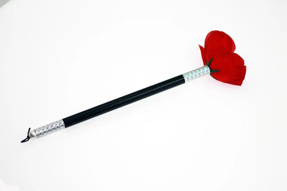 Stick to flower,Magic Trick props gimmicks Flame Appearing flower ...