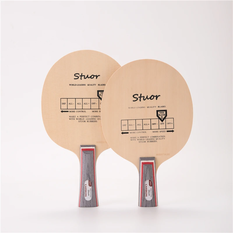 Stuor-Table-Tennis-Blade-Hinoki-Wood-Ping-Pong-Racket-5-Layers-With ...