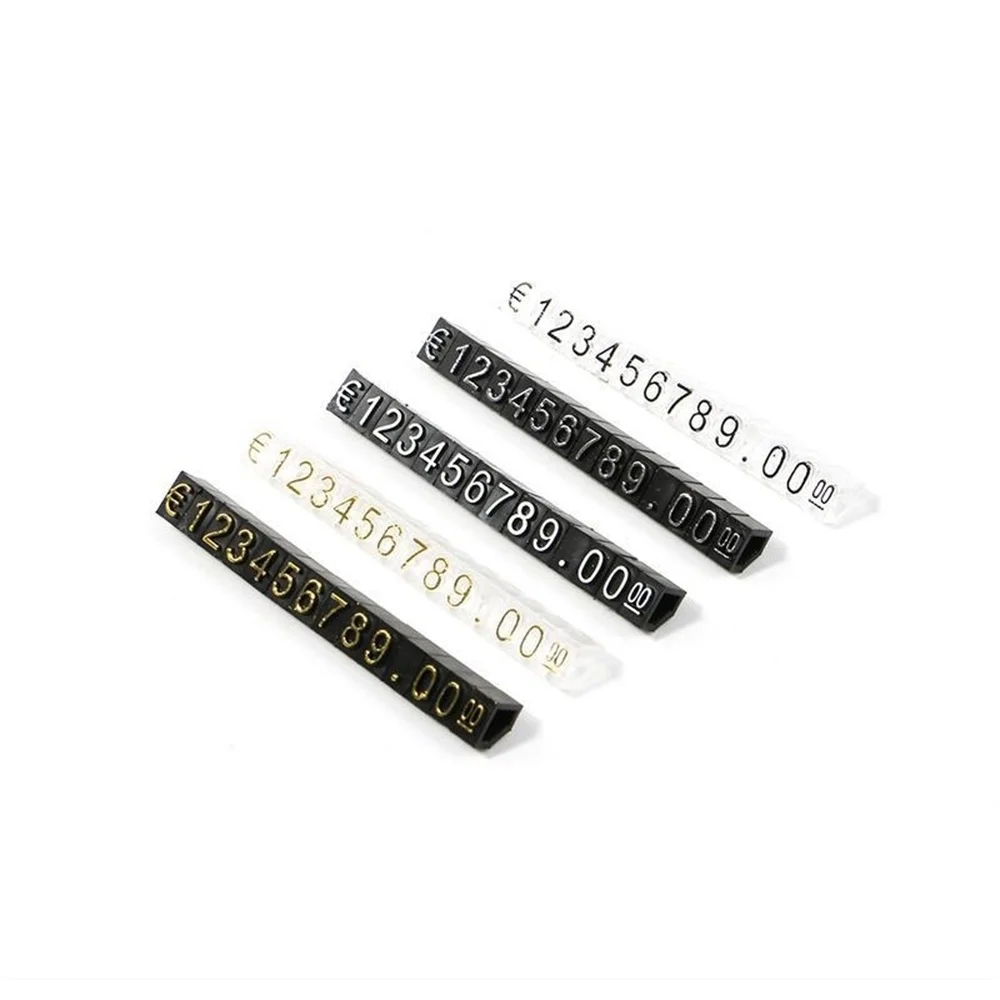 30 Sets Digital Combined Price Tags Mini Number Cubes Asse Mbly Blocks ...