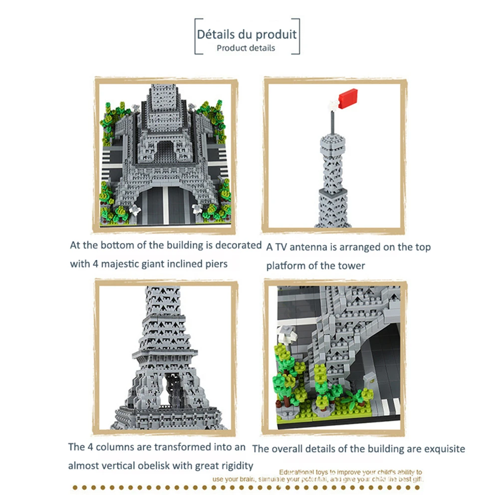 Lego Eiffel Tower Instructions