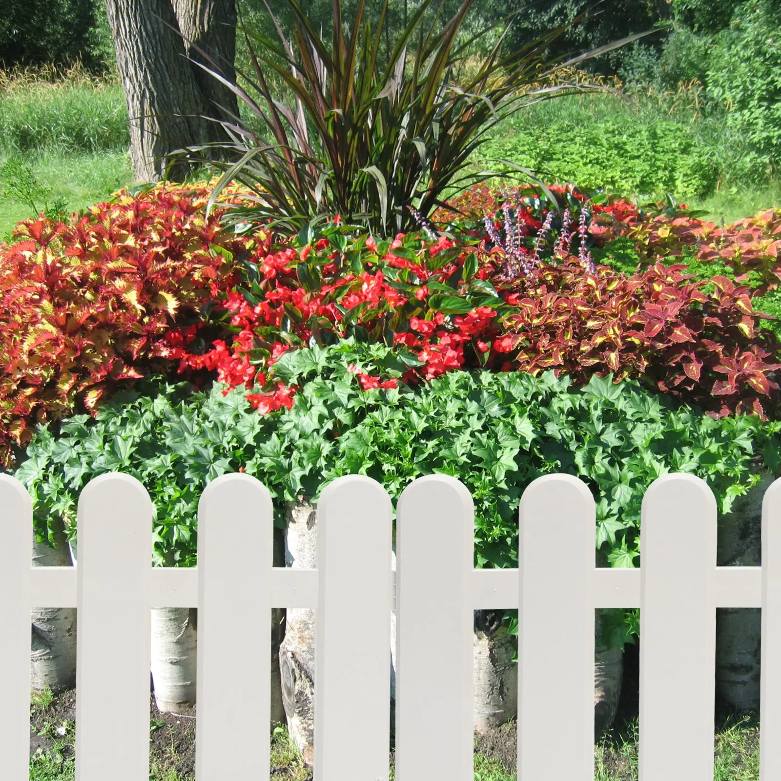 White Picket Fence Garden