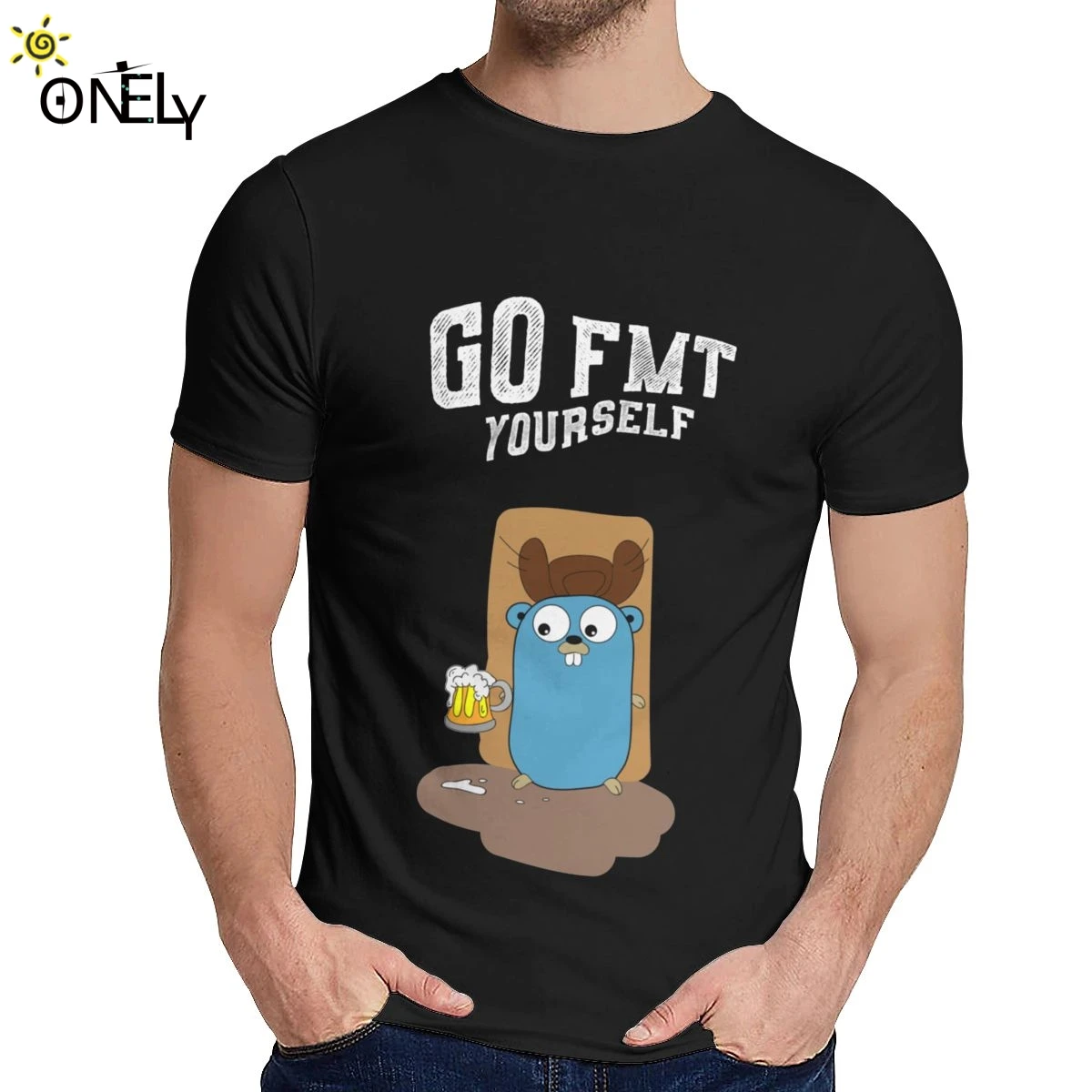 Unisex T Shirt Golang Yourself Gift Soft Slim Picture Custom Classic unisex-t-shirt-golang-yourself-gift-soft-slim-picture-custom-classic