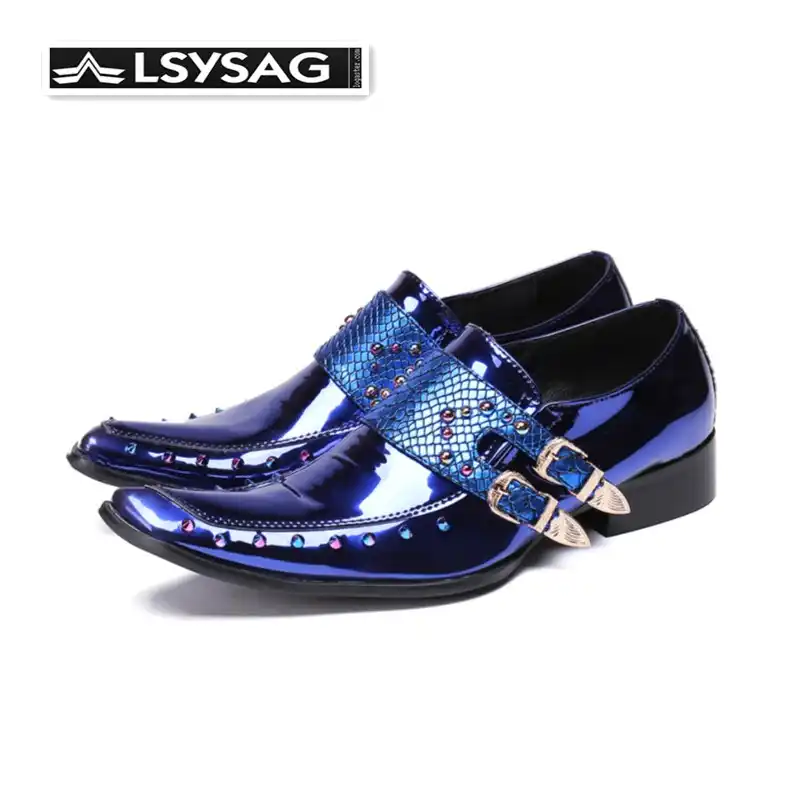 Venta > zapatos de vestir hombre punta fina > en stock