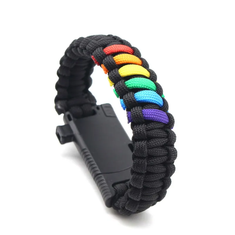 Personality-Six-Color-Outdoor-Bracelet-Camping-Hiking-Emergency ...